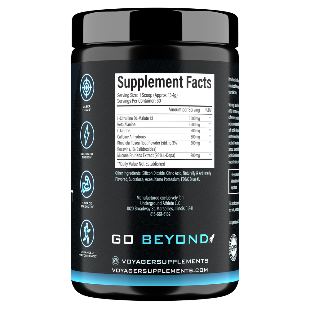 Premium Pre-Workout Supplements - Voyager Supplements